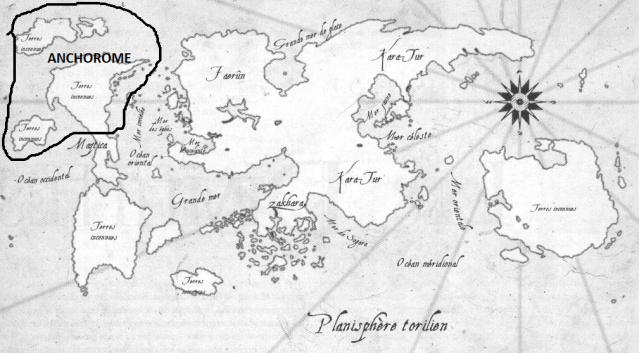 La géographie des Royaumes Oubliés – Journal d'un Curieux